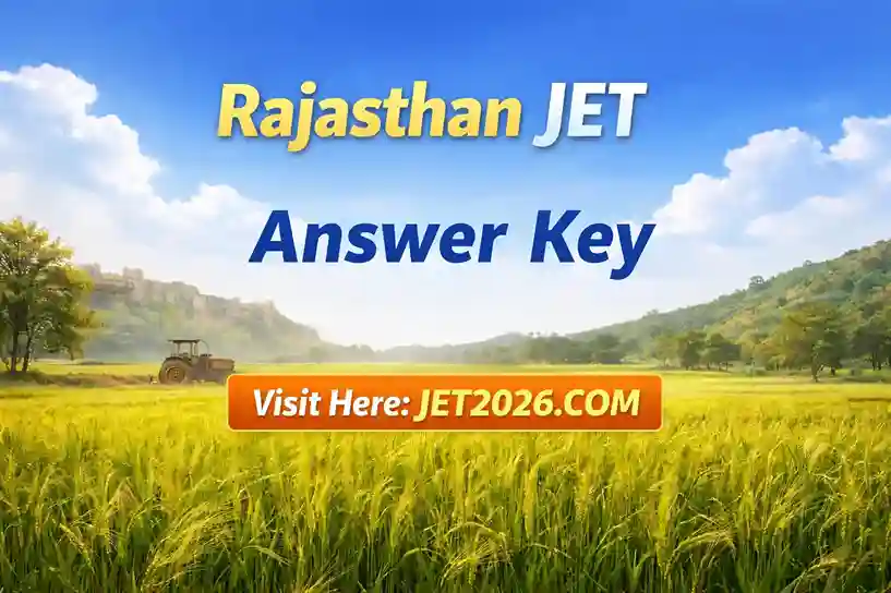 Rajasthan Jet Answer Key 2026: PDF Download, Solved Question Paper 27 ...